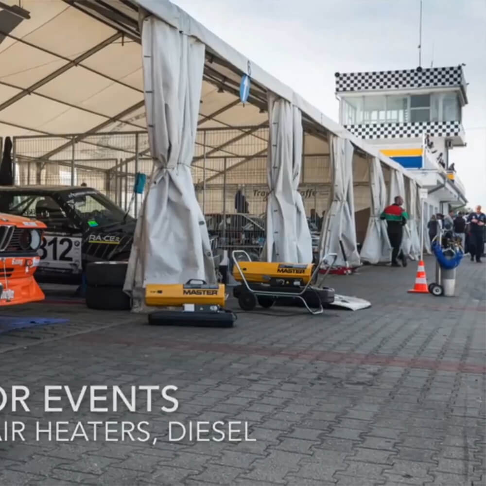 Master B 360 – direct oil fired heaters